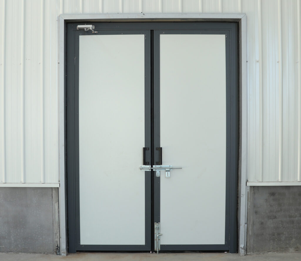 Gray swing door - Kaixiang Automatic Door